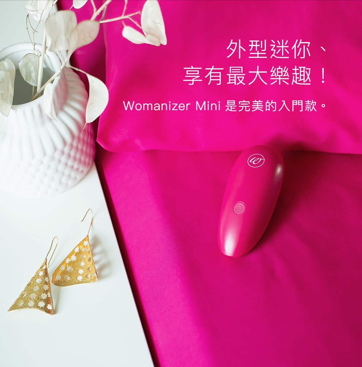 Womanizer｜Mini 吸吮愉悅器 - 西斯板 | Dcard