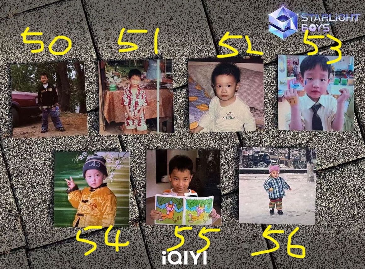 星光閃耀的少年 童年照猜猜看 - 選秀節目板 | Dcard