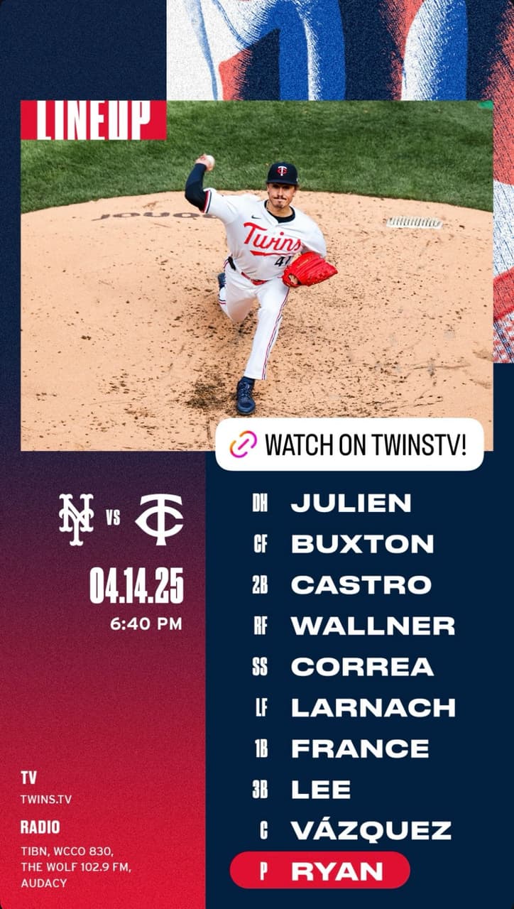 #賽事討論 2025/4/15 MLB 例行賽 / 大都會 VS. 雙城 / 賽事討論區（C.Holmes VS. J.Ryan) - MLB板 | Dcard