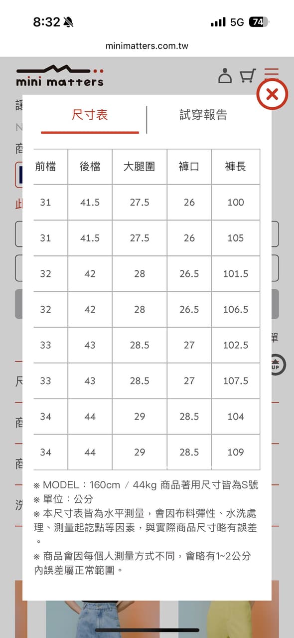 #我要賣 Mini matters 讓你腰瘦瘦靴型牛仔褲 藏青色 L號 - 二手交易板 | Dcard