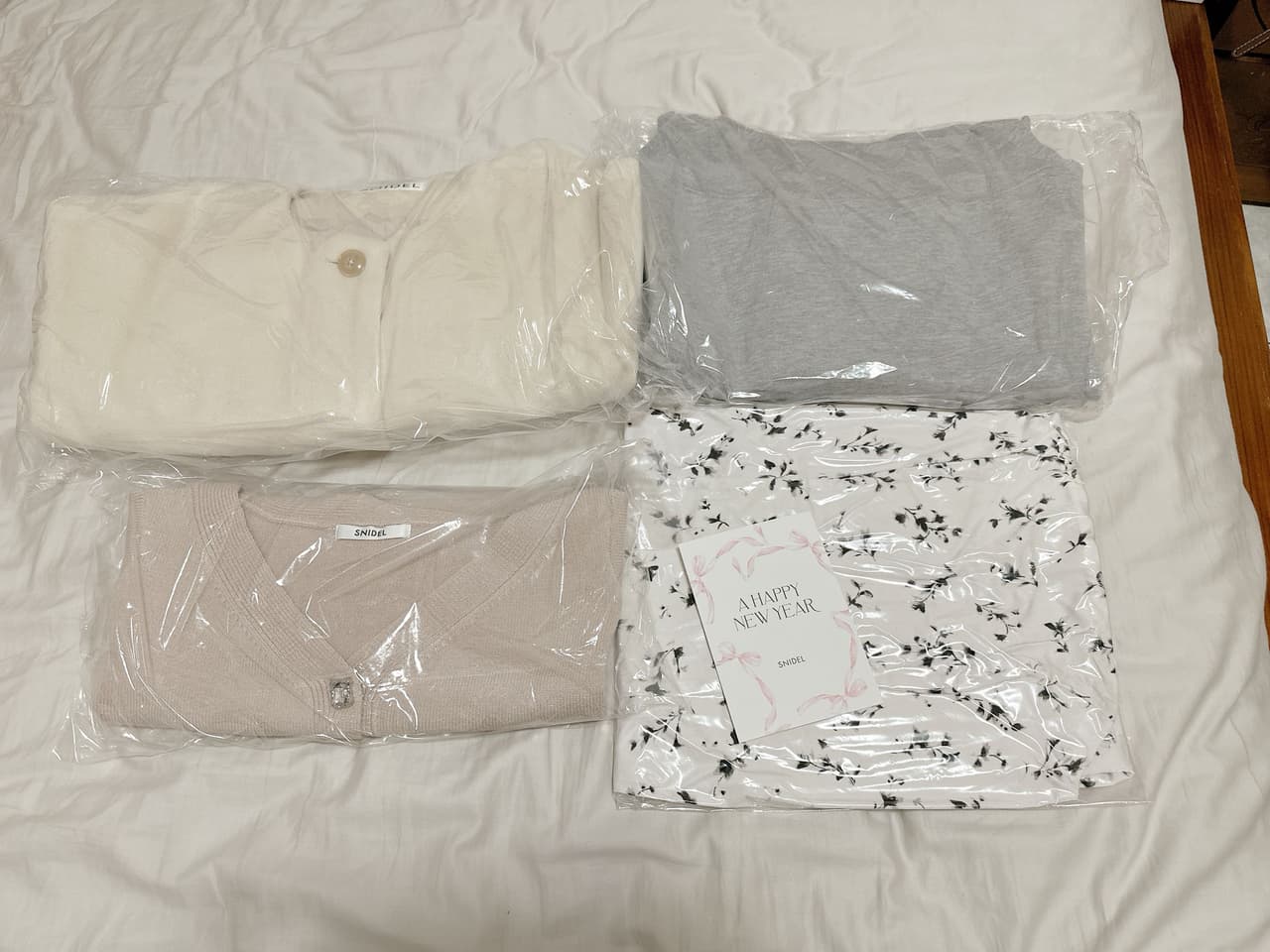 #分享 SNIDEL ～2025日牌福袋開箱 - 穿搭板 | Dcard