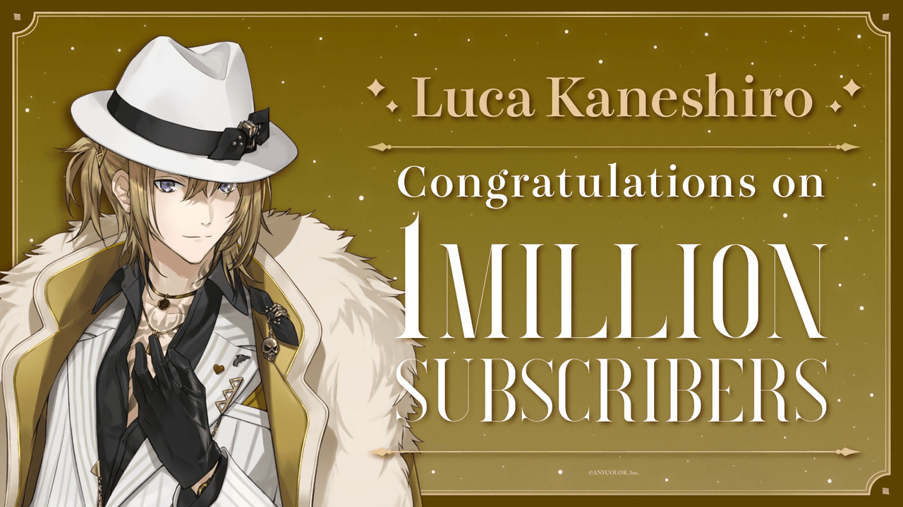 POG!!!! Luca 100萬訂閱達成 - VTuber板 | Dcard
