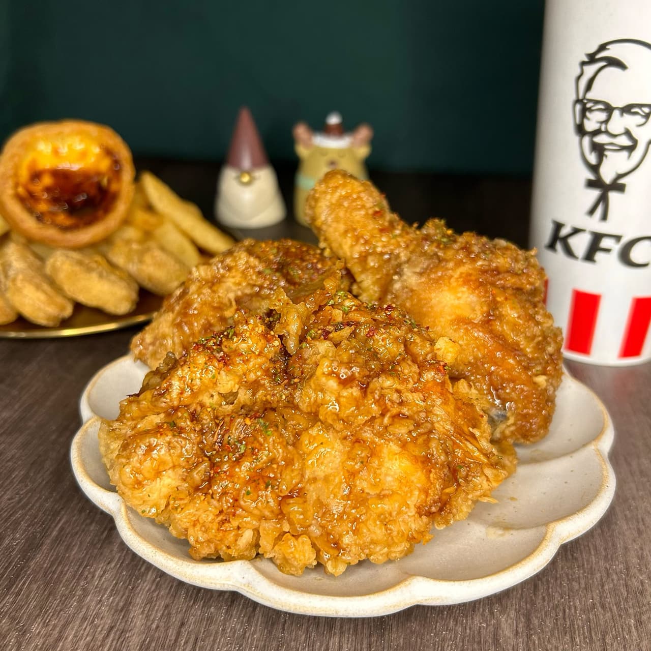 KFC肯德基歷年來最頂的新口味！！！#楓糖香蒜脆雞 - 美食板 | Dcard