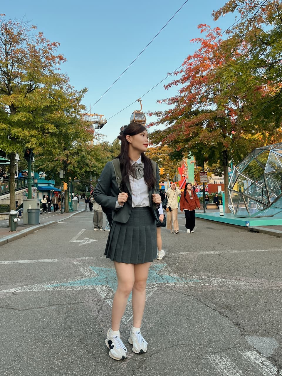 #分享 首爾Day3 愛寶樂園攻略 韓國高中制服租借 秋天楓葉 交通方式 - 韓國旅遊板 | Dcard