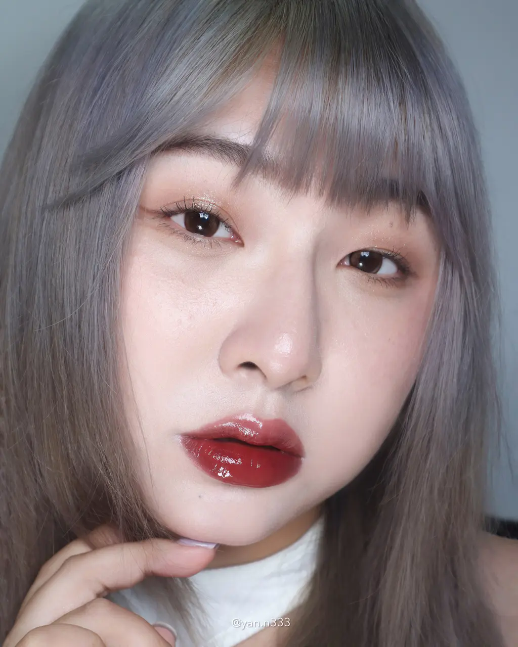 #試色 韓系必買!!高級透徹感的LAKA果然持久水光唇釉 - 美妝板 | Dcard