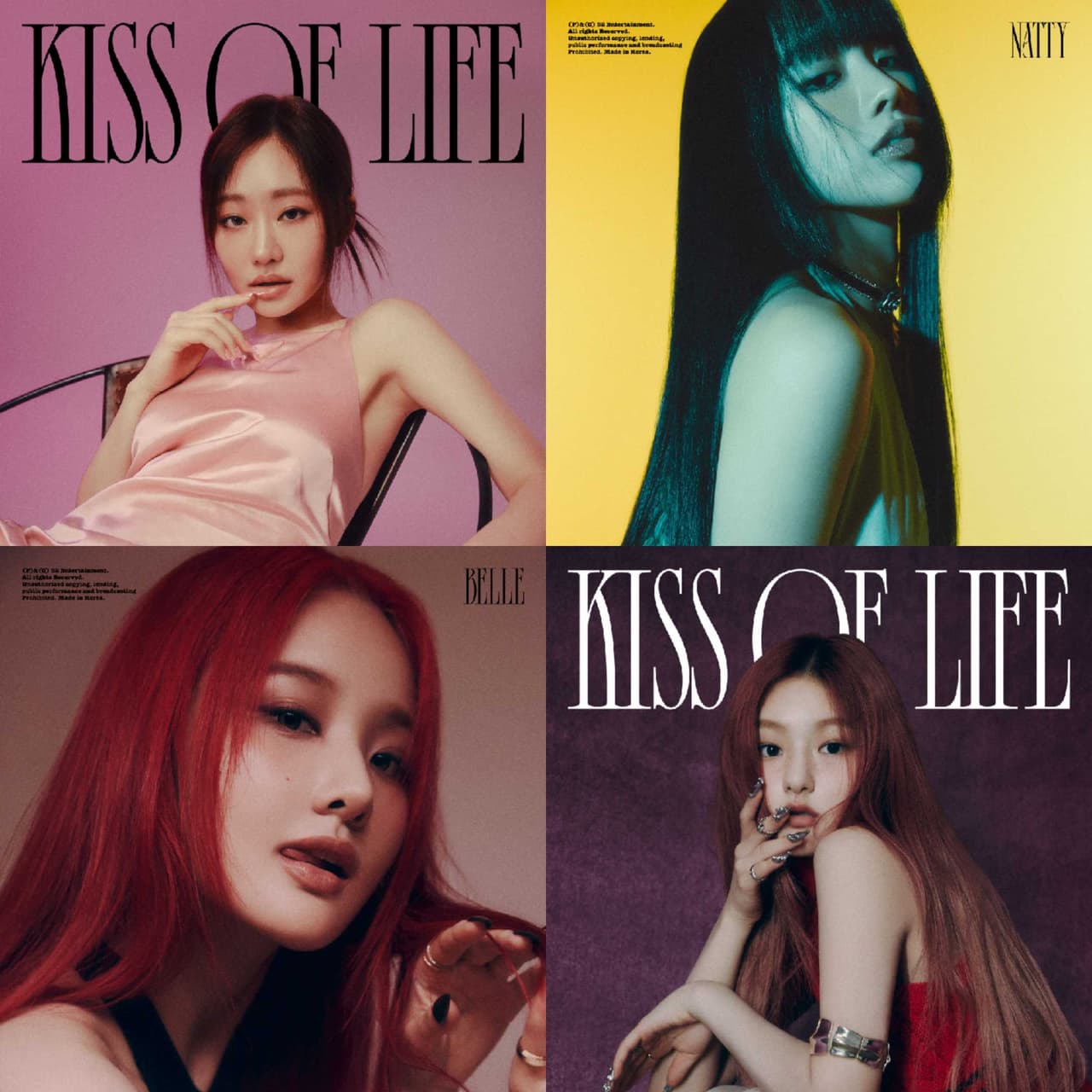 #集中討論 KISS OF LIFE "𝐁𝐀𝐃 𝐍𝐄𝐖𝐒" 迷你二輯"Born to be XX" 回歸 - 追星板 | Dcard