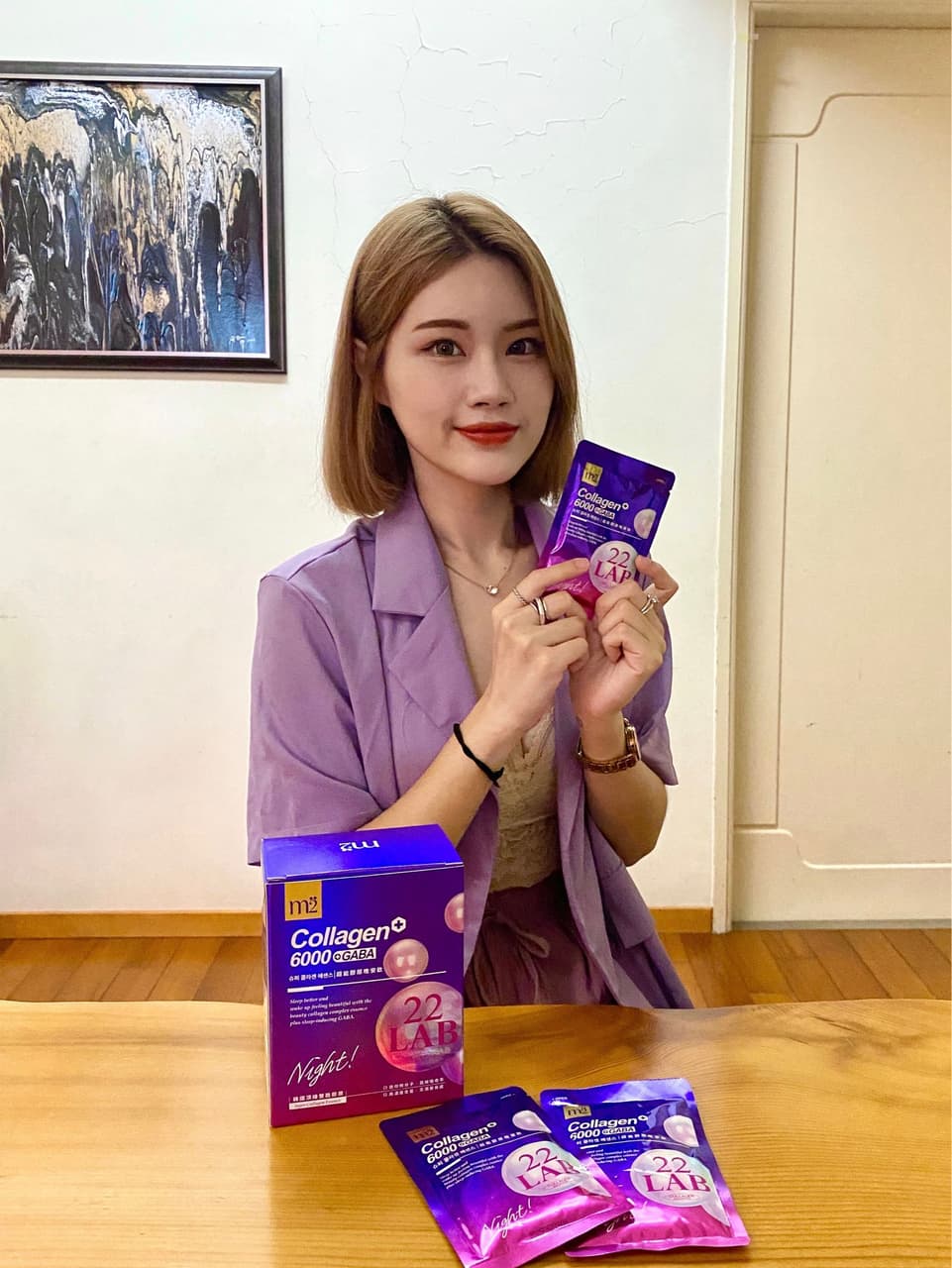 〈m2美度 膠原夜亮飲〉喝的膠原蛋白🍷美麗從體內做起 - Mona茉那 (@monaaa11xx) | Dcard