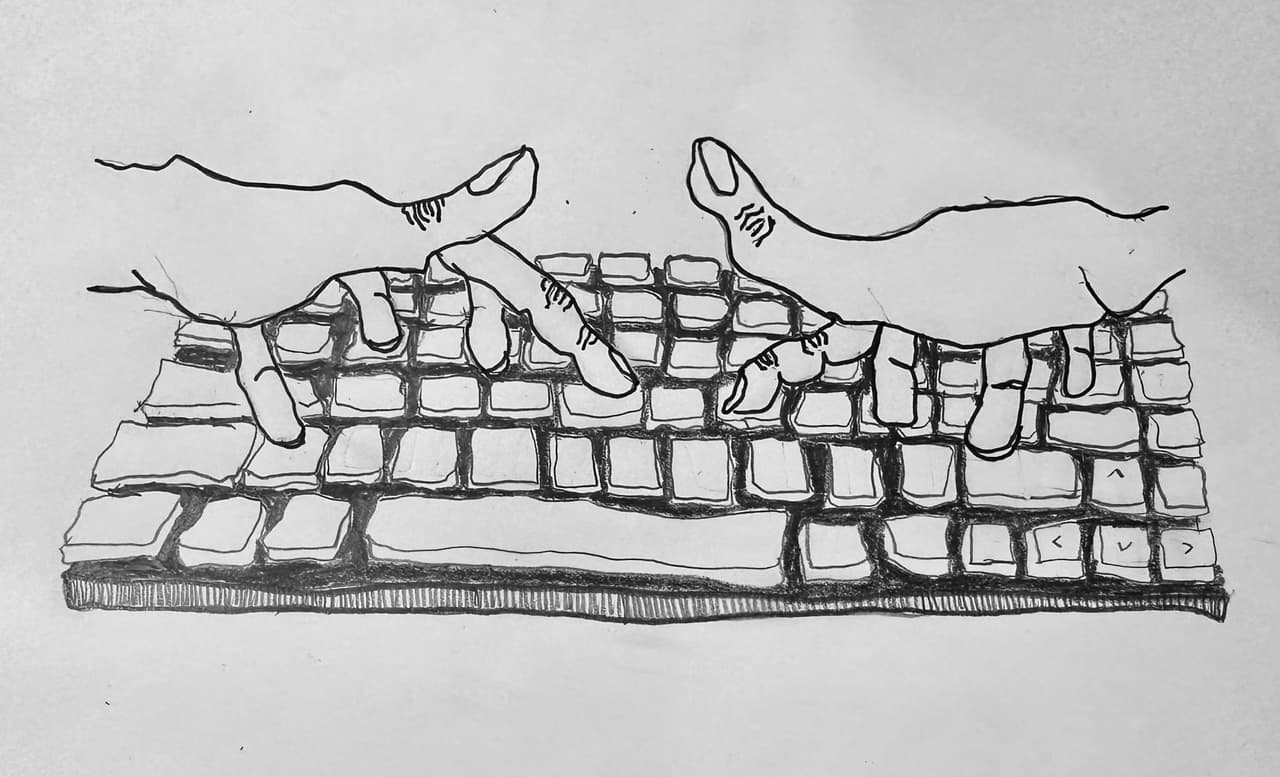 鍵盤 - 插畫板 | Dcard