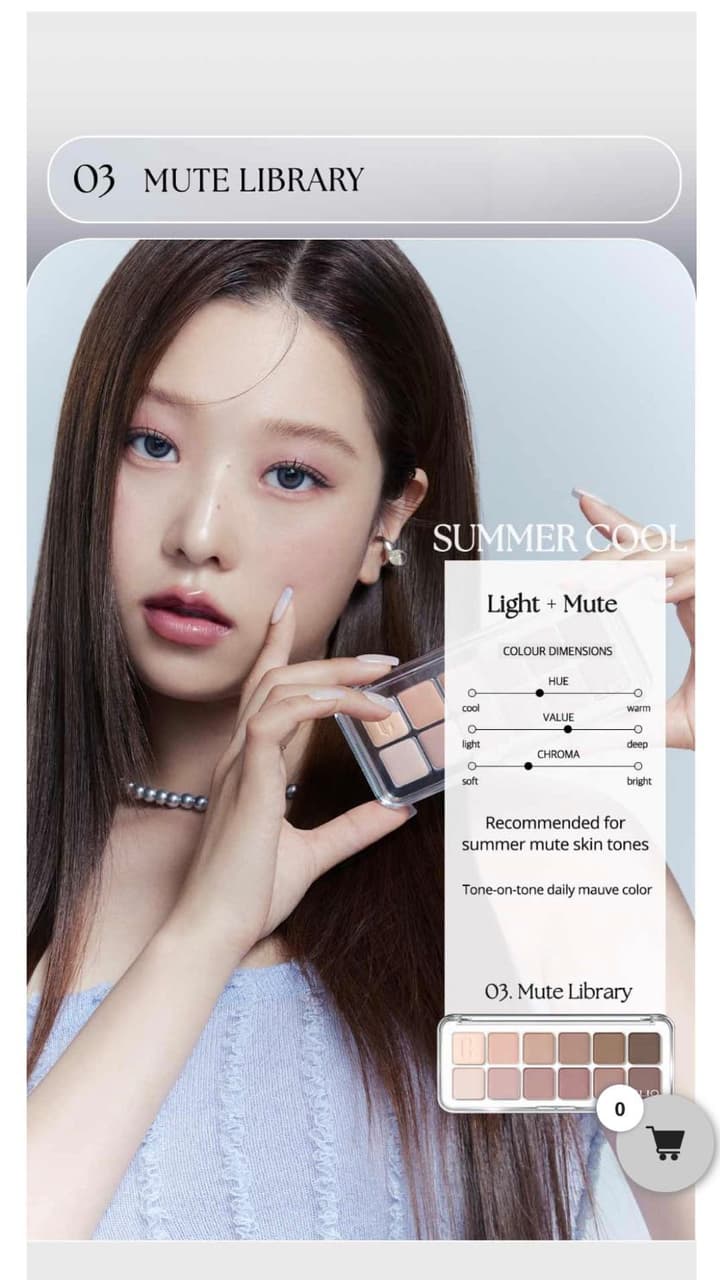 #分享 低飽和霧面灰粉眼影盤 ˶⍤⃝˶ ｜CLIO Pro Eye Palette Air ＃03 Mute Library - 美妝板 | Dcard