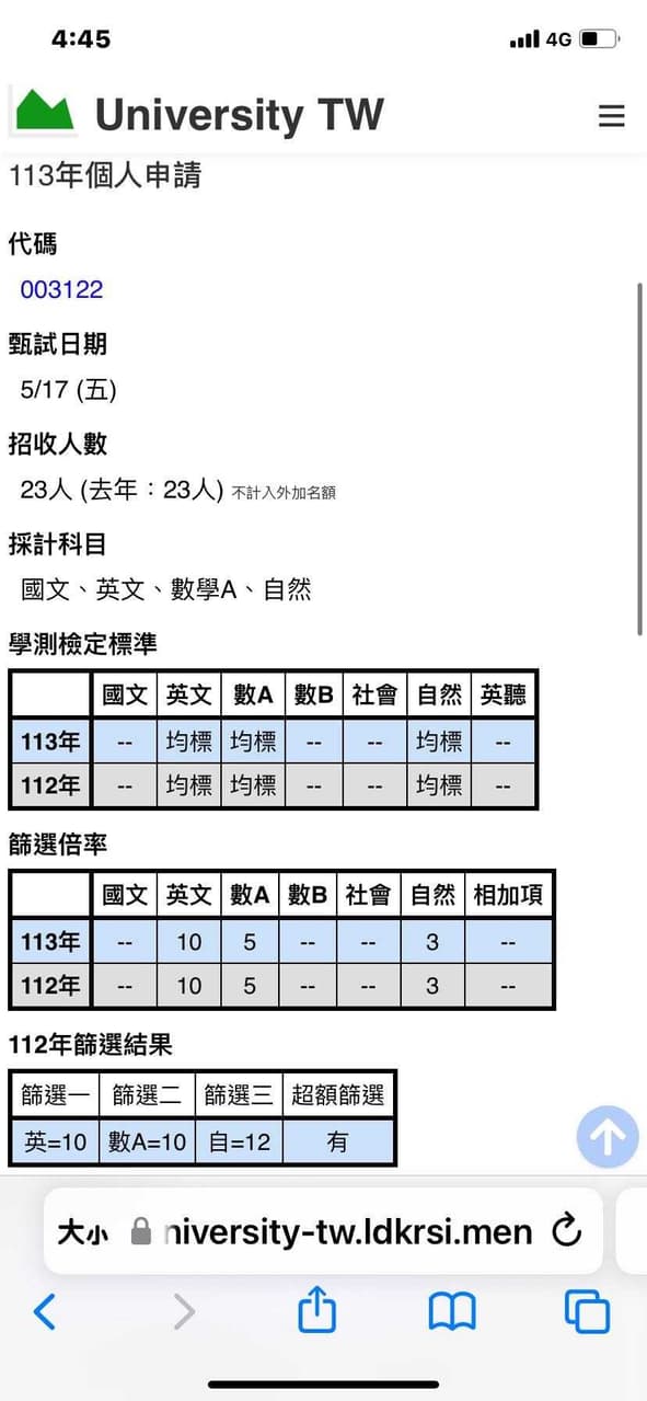 這個成績能上中興化學系嗎 升大學考試板 Dcard