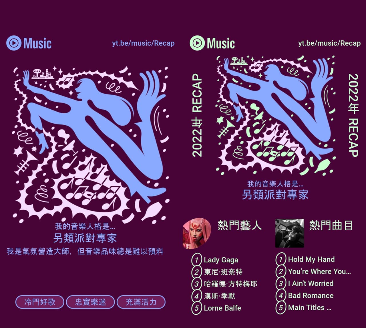 #集中討論 YouTube Music 2022 年季度 Recap 帶你回顧最常聽的歌曲！ - 追星板 | Dcard