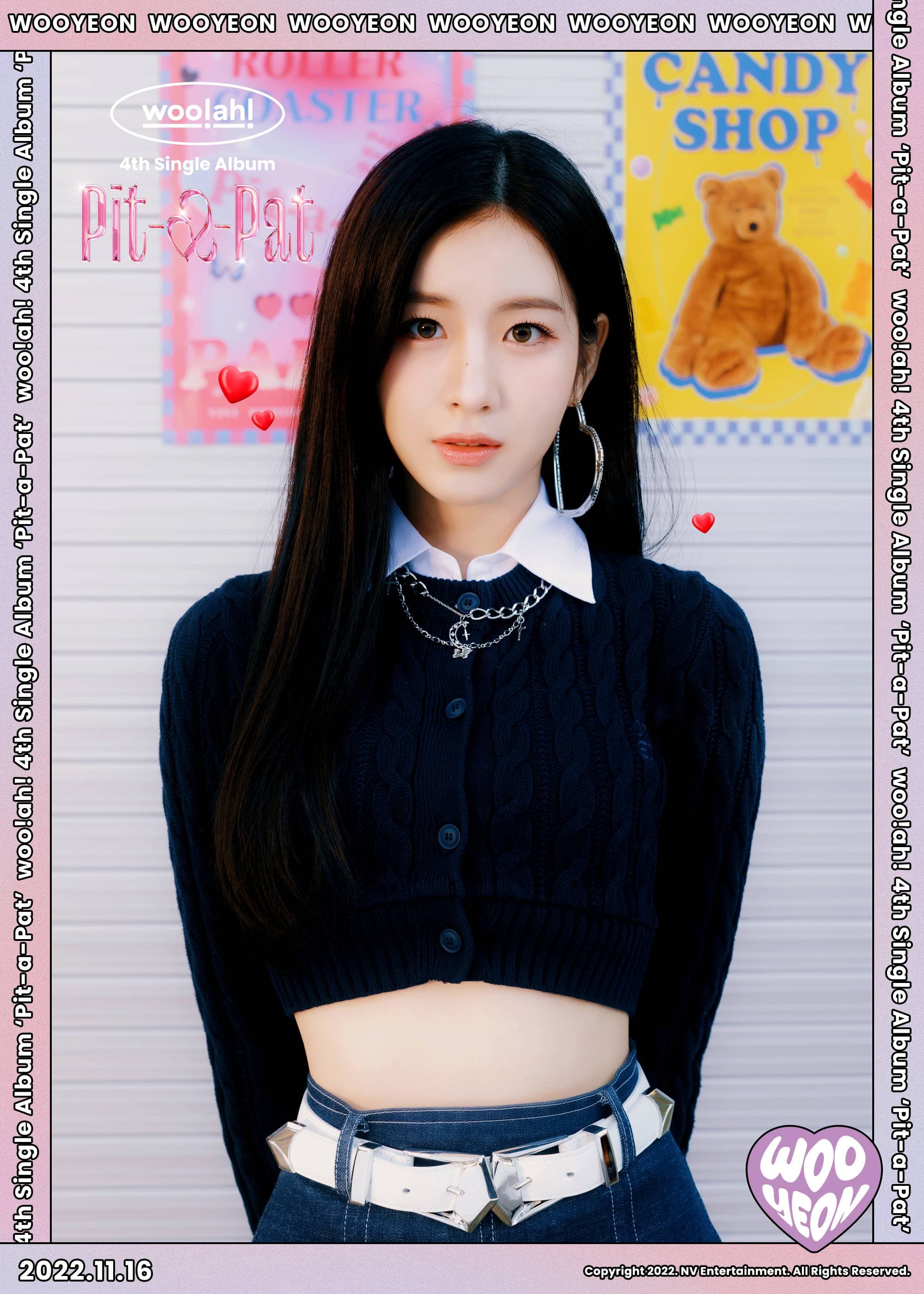 #集中討論 woo!ah!🎢11月16日回歸，第4張單曲「𝐏𝐢𝐭-𝐚-𝐏𝐚𝐭」 - 追星板 | Dcard