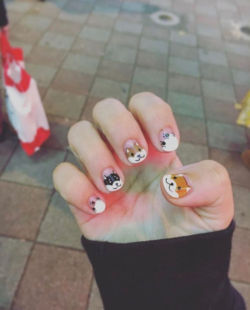 美甲分享💅🏻 台北 推推 美甲板 Dcard