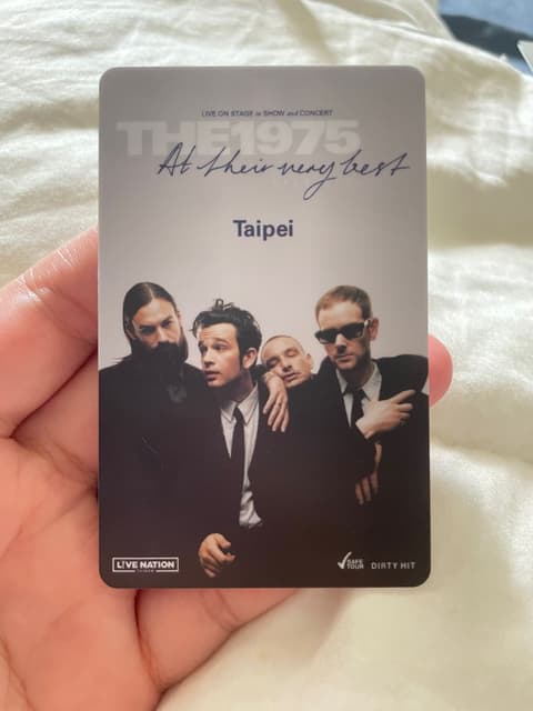 （已售出）#原價讓票 The 1975: At their very best tour in Taipei *1 - 票券交流板 | Dcard