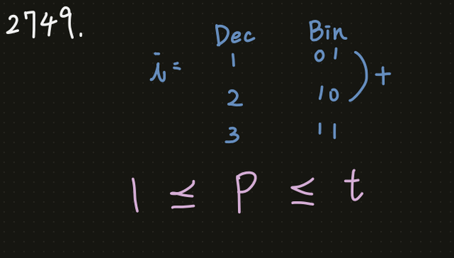 2749. Minimum Operations to Make the Integer Zero 解題紀錄 - 佛朗火箭製造基 (@supersonico) | Dcard