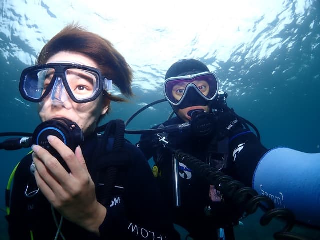 【澎湖水肺潛水】2 間必去澎湖潛水店，考照後Fun Dive也沒問題！ - 七分之二的探索 (@twosevenths72) | Dcard