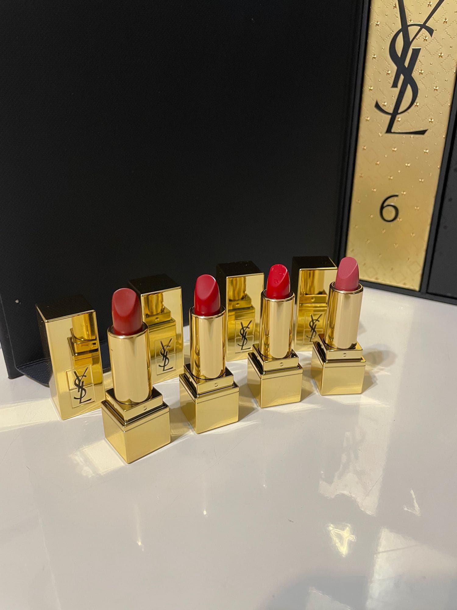 #開箱 YSL 2022聖誕倒數月曆 - 美妝板 | Dcard