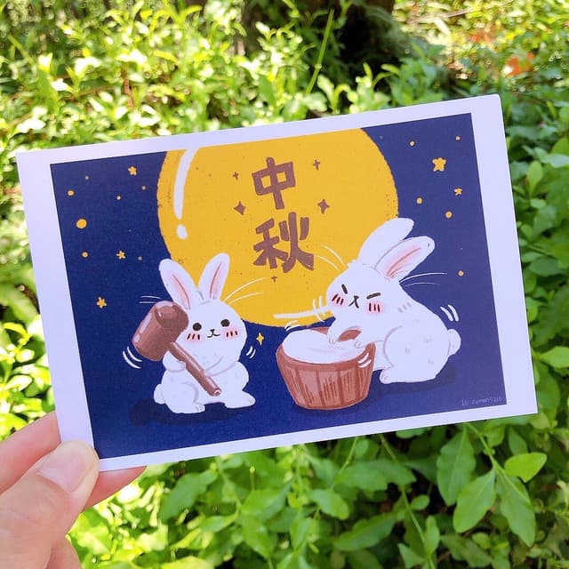#ibon列印 中秋卡片分享 - 手作板 | Dcard
