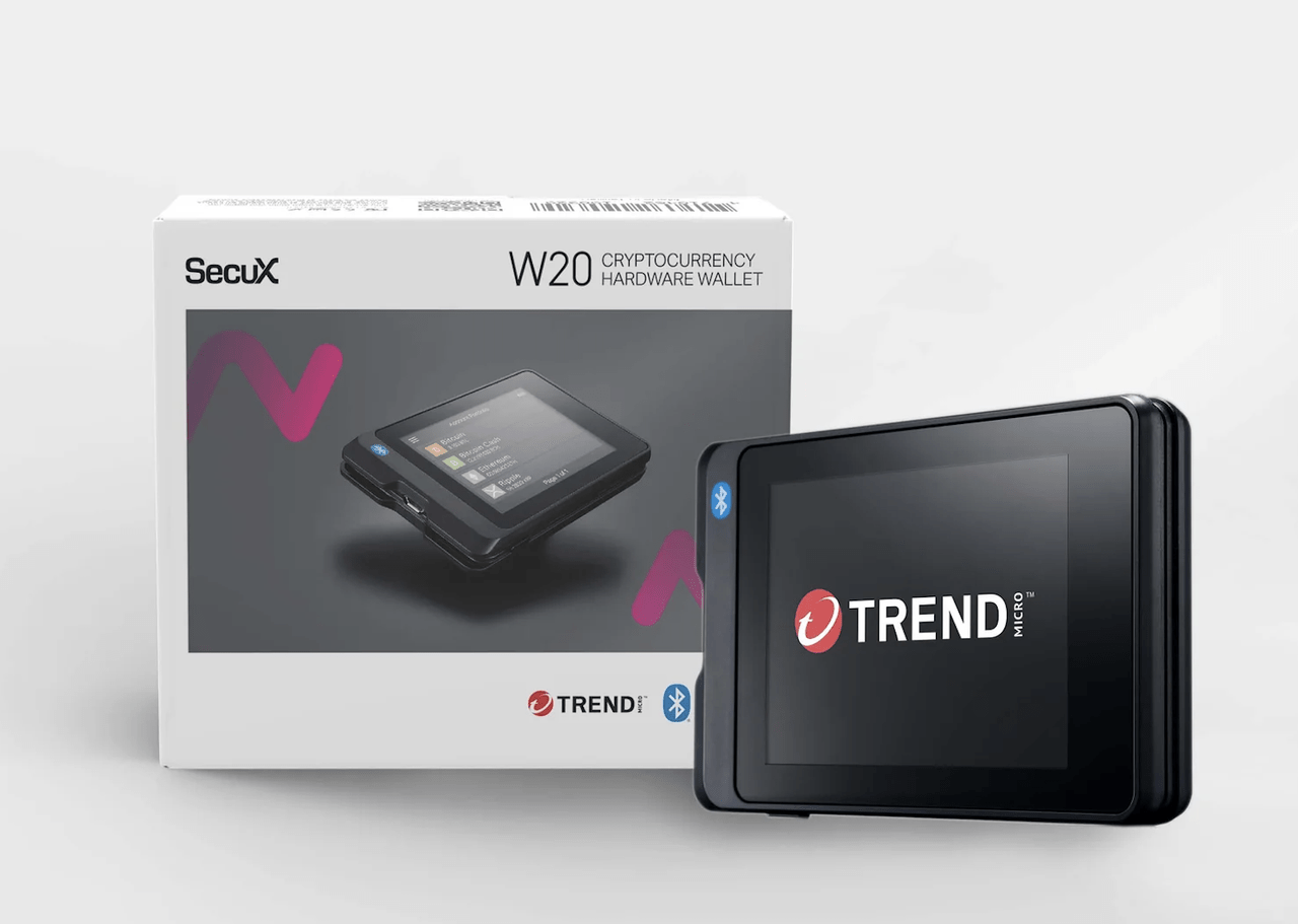 SecuX W20 X Trend Micro：防詐騙冷錢包！為加密貨幣和NFT提供最佳保護 - 趨勢科技防詐達人 (@drmessage) | Dcard