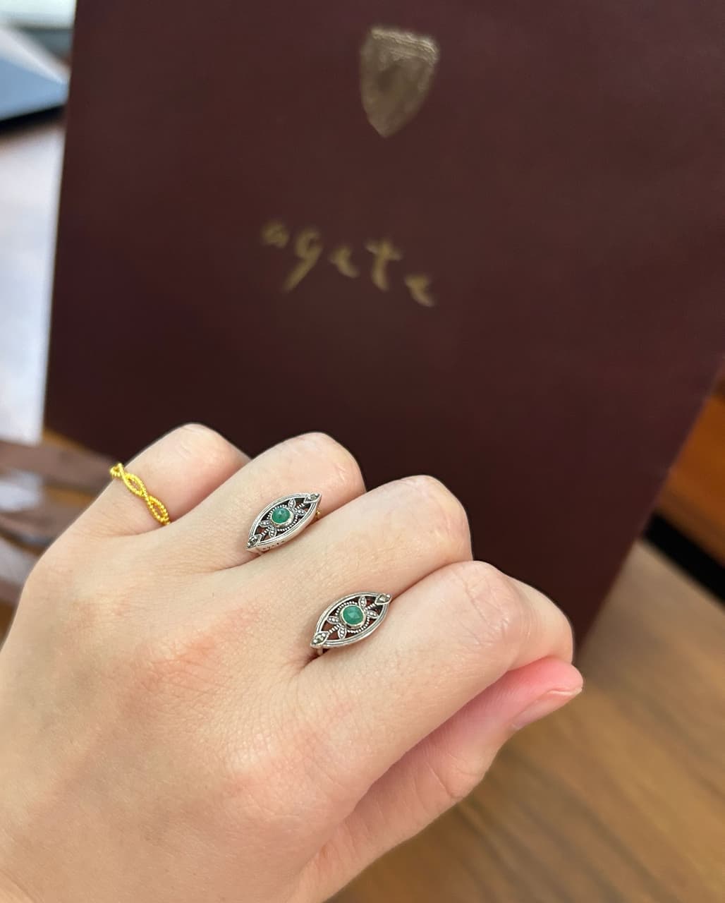 #分享 agete 戒指及週年限定耳環 - 珠寶飾品板 | Dcard