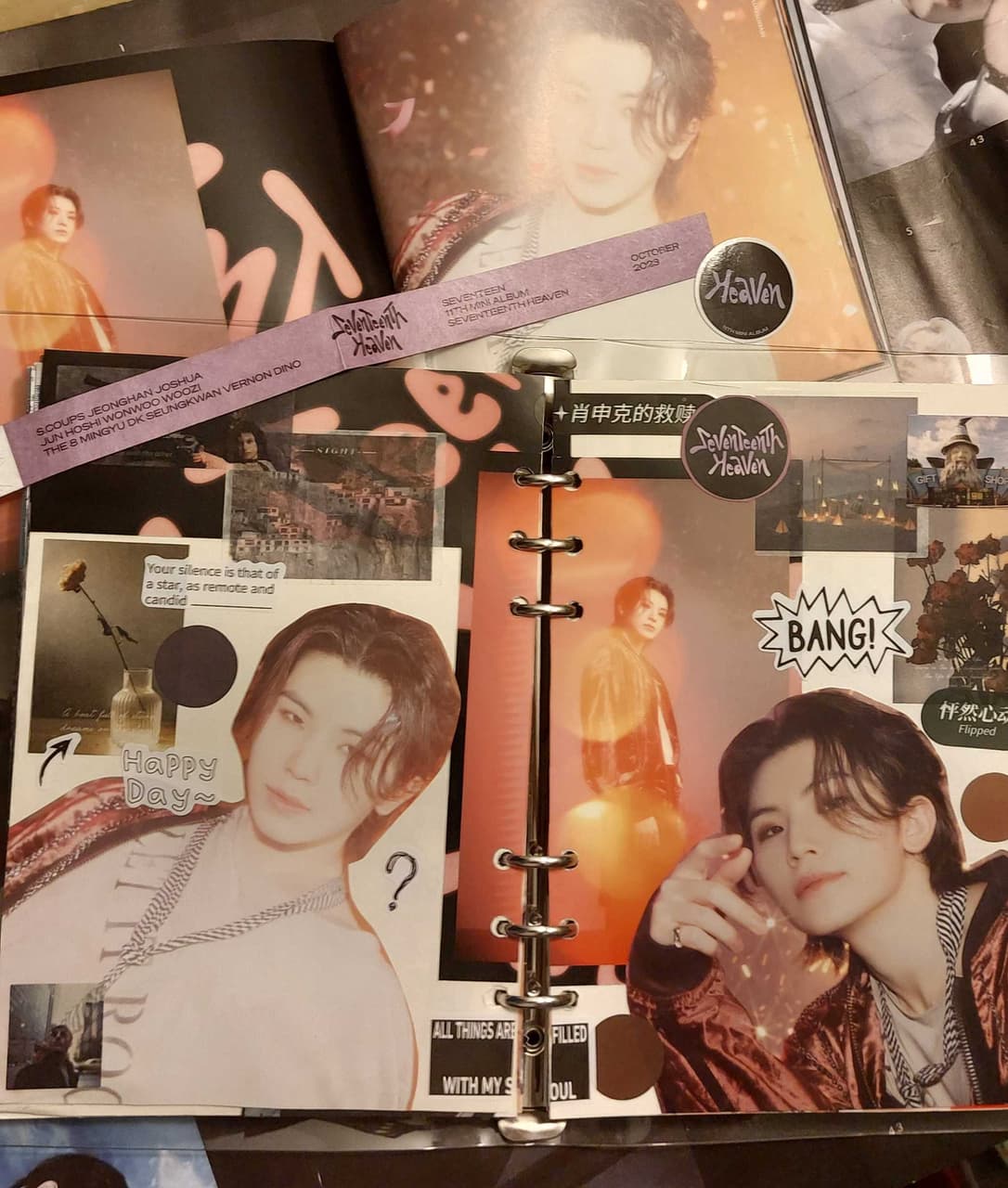 #分享 #分享 用空專製作 seventeen 手帳 👐 Part7 (文長圖多 - SEVENTEEN板 | Dcard
