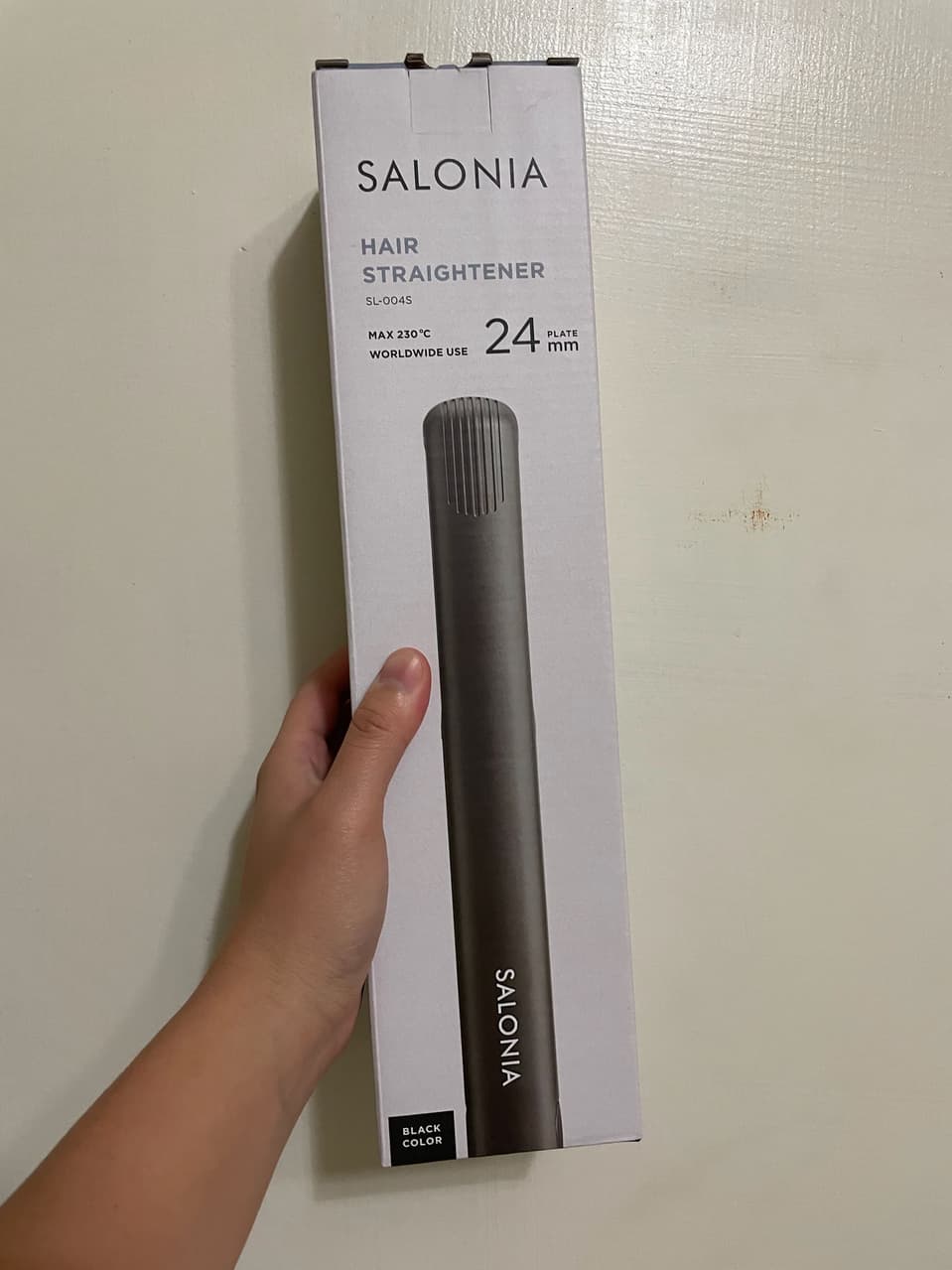 #售 salonia 24mm 黑色離子夾 全新（已售出） - 美髮板 | Dcard