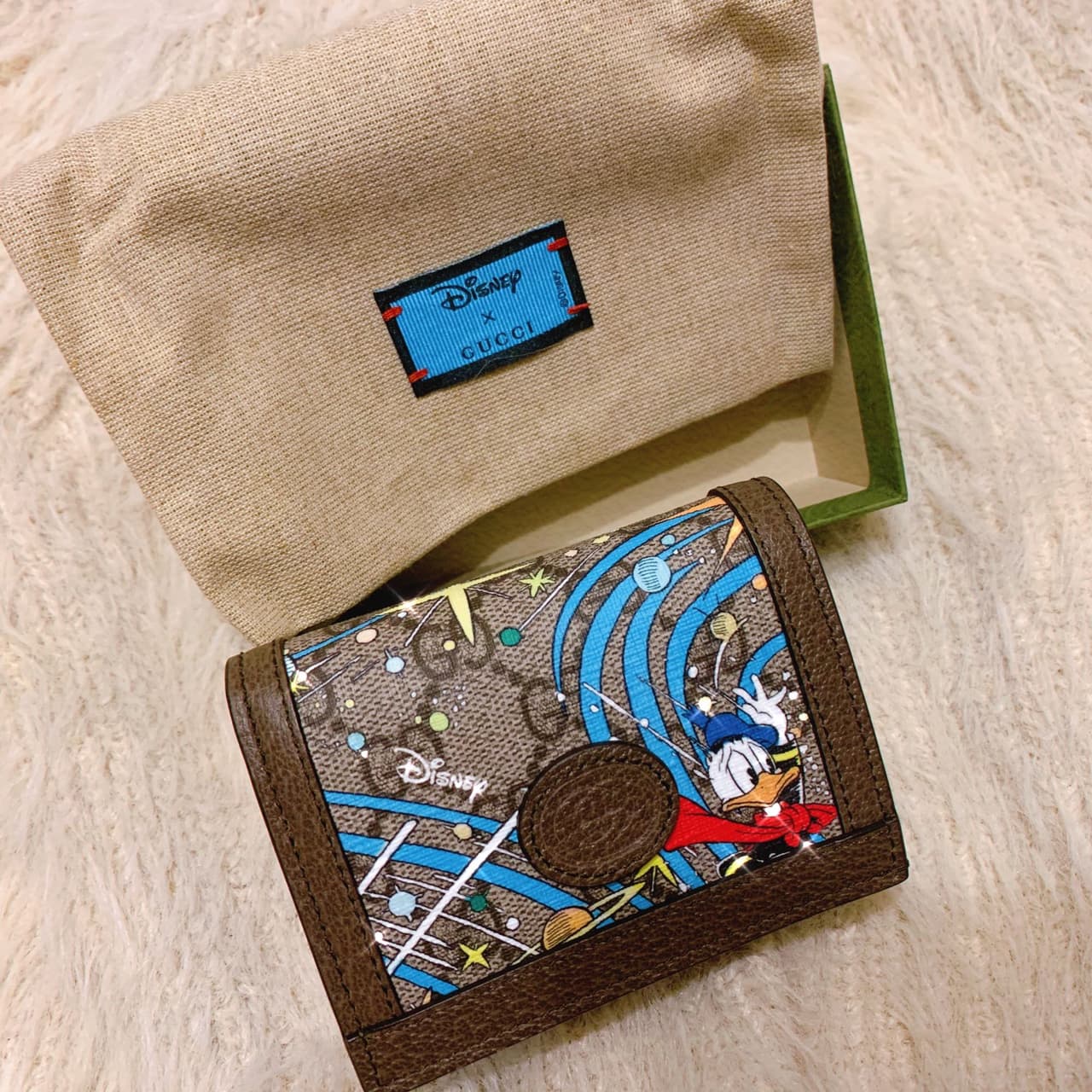 #開箱#分享Gucci x Donald Duck Wallet - 精品板 | Dcard