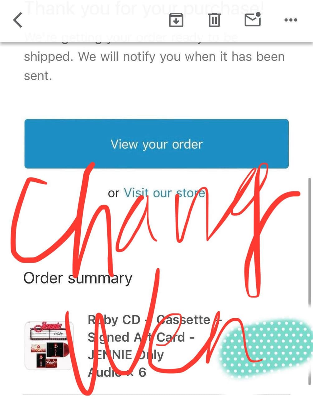 #我要賣 Jennie金珍妮 Ruby 親簽專輯 - 二手交易板 | Dcard