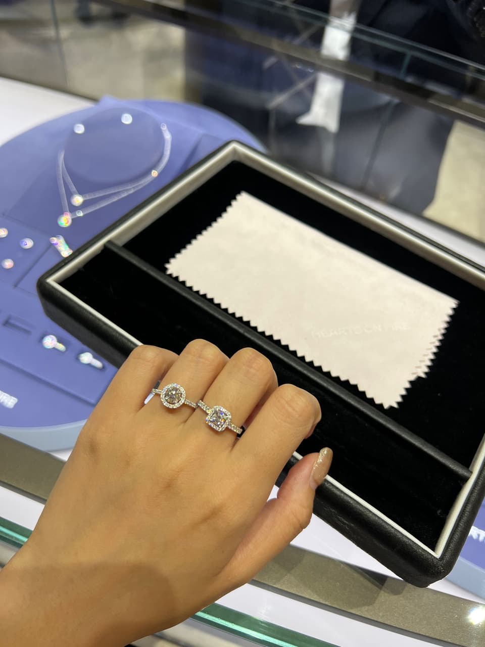 #分享 #分享 HW/Chaumet/Cartier/Tiffany/HOF/I-primo婚戒挑選 - 珠寶飾品板 | Dcard