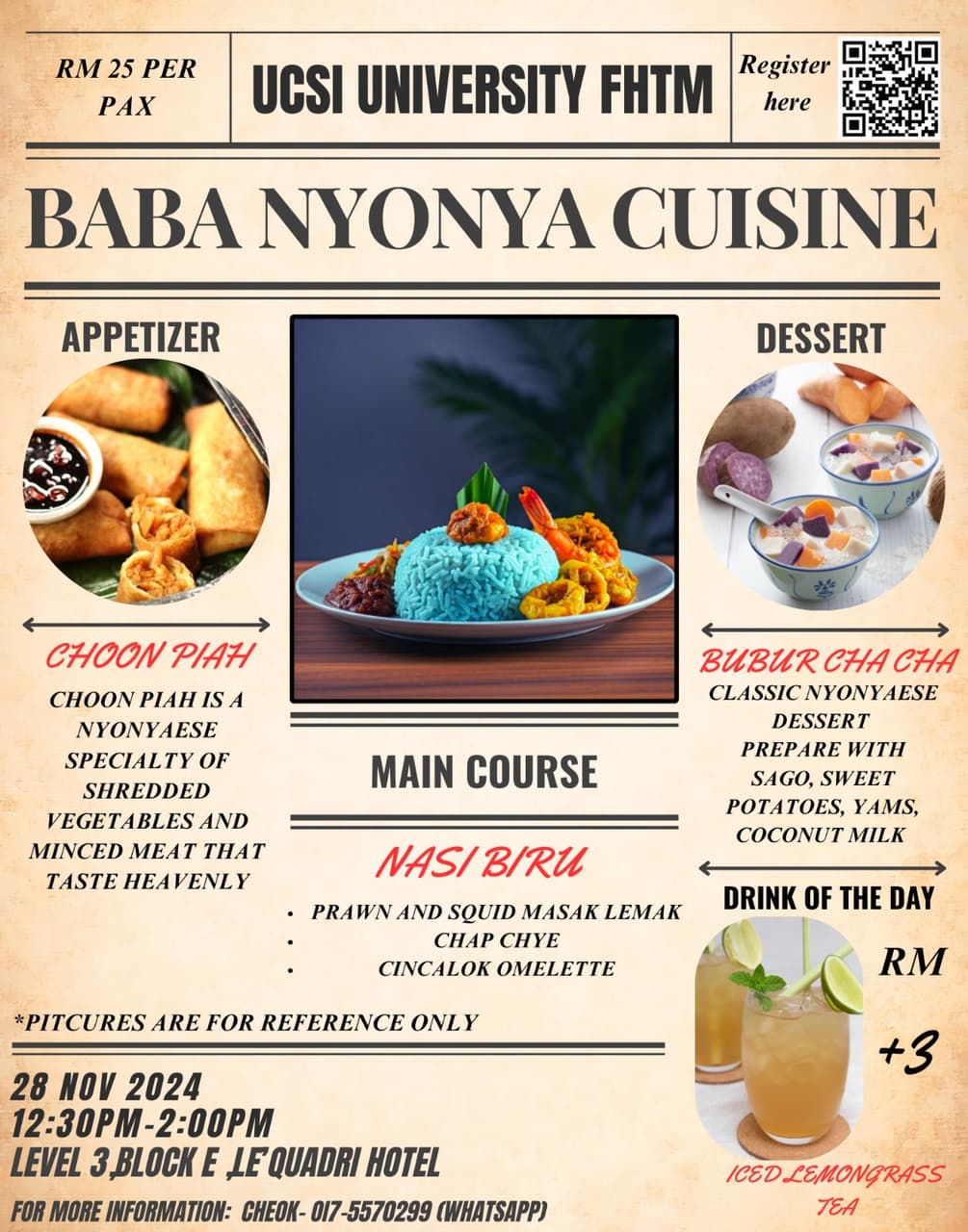 Nyonya Cuisine In UCSI?! - UCSI板 | Dcard