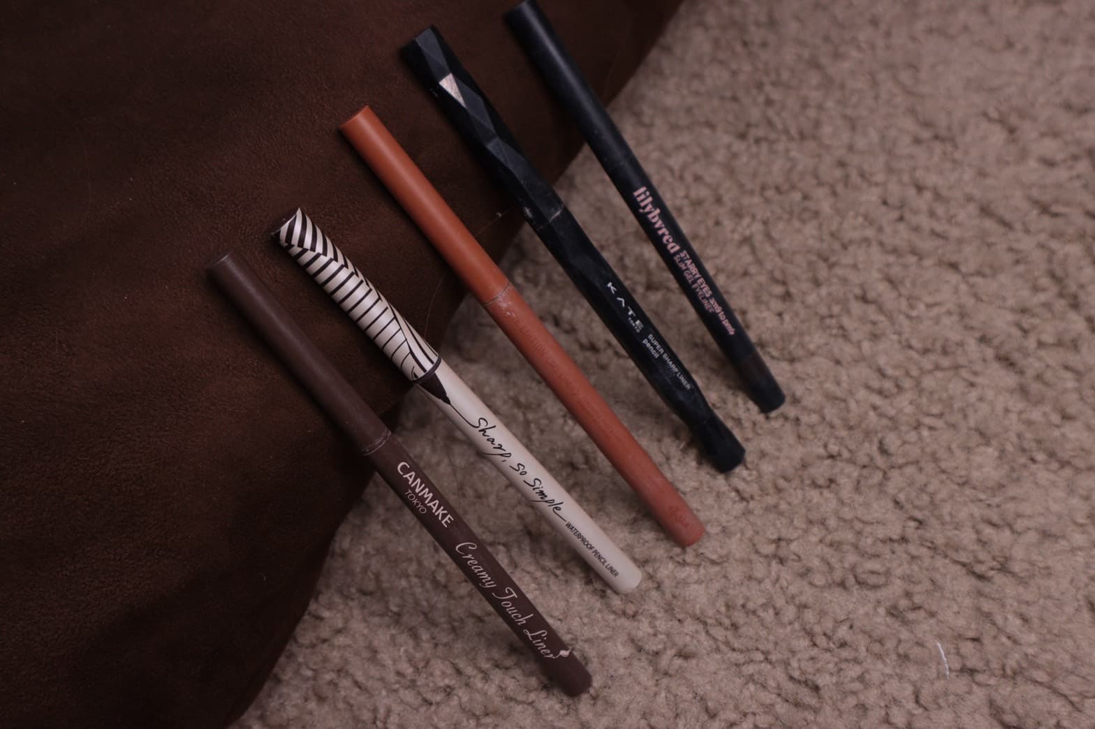 #分享 日韓熱門眼線膠筆評比-艾杜紗、Kate、Clio、Canmake、lilybyred - 美妝板 | Dcard