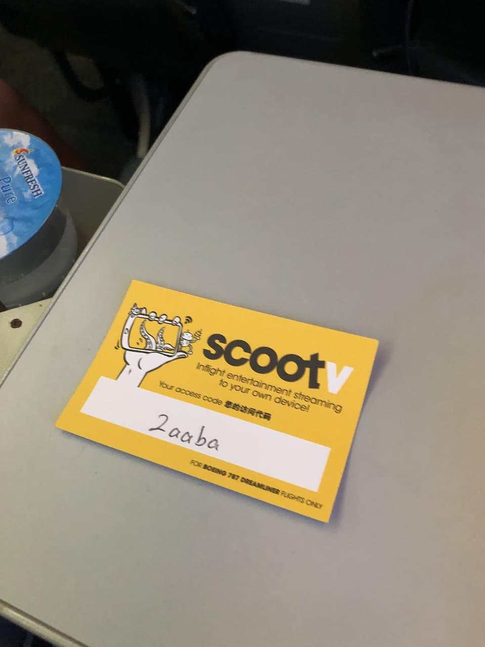 #飛行紀錄 酷航Scoot TR896 SIN-TPE 商務艙 - 航空板 | Dcard