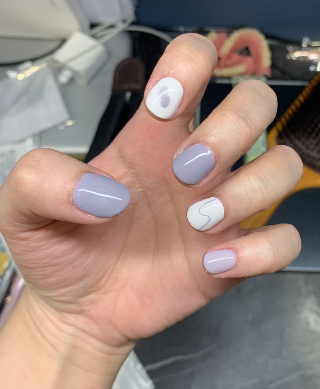 紫色系美甲👋🏻 - 貝ღ (@bae_doby) | Dcard