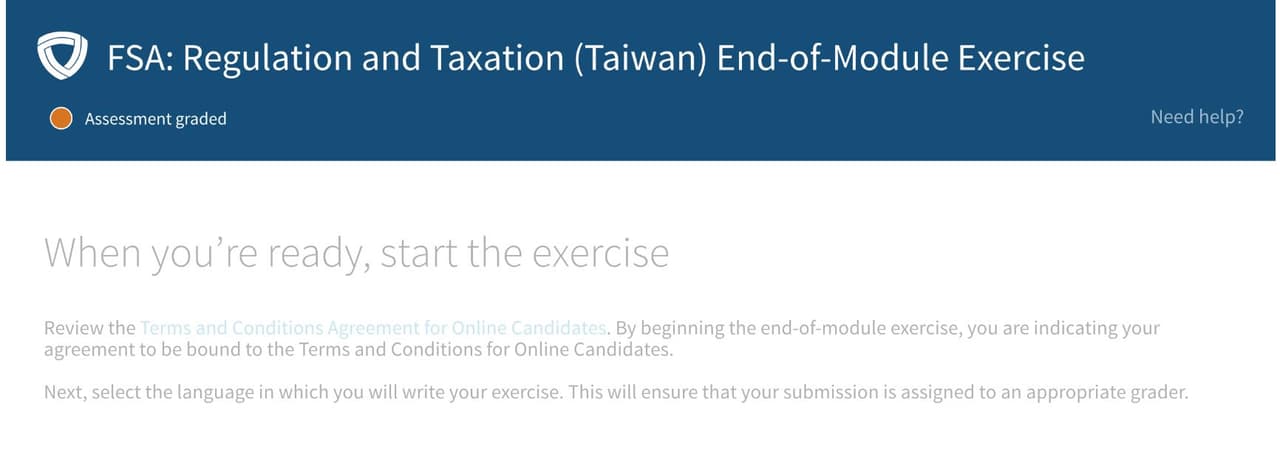 FSA Module Regulation and Taxation 心得分享 - 東吳大學板 | Dcard