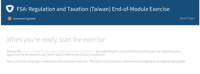 FSA Module Regulation and Taxation 心得分享 - 東吳大學板 | Dcard