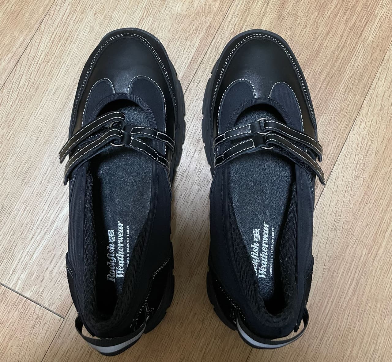 #我要賣 【已售出】rockfish 厚底瑪莉珍 UK3.5/23cm - 二手交易板 | Dcard