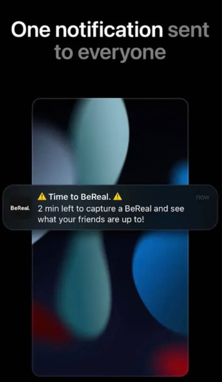 大學生間流行的app Be Real - 閒聊板 | Dcard