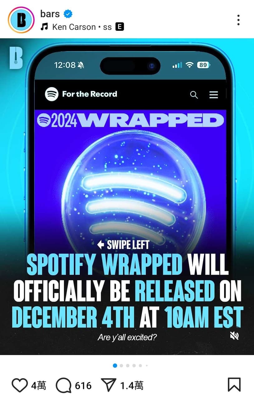 spotify 年度回顧 - B49 留言 | Dcard