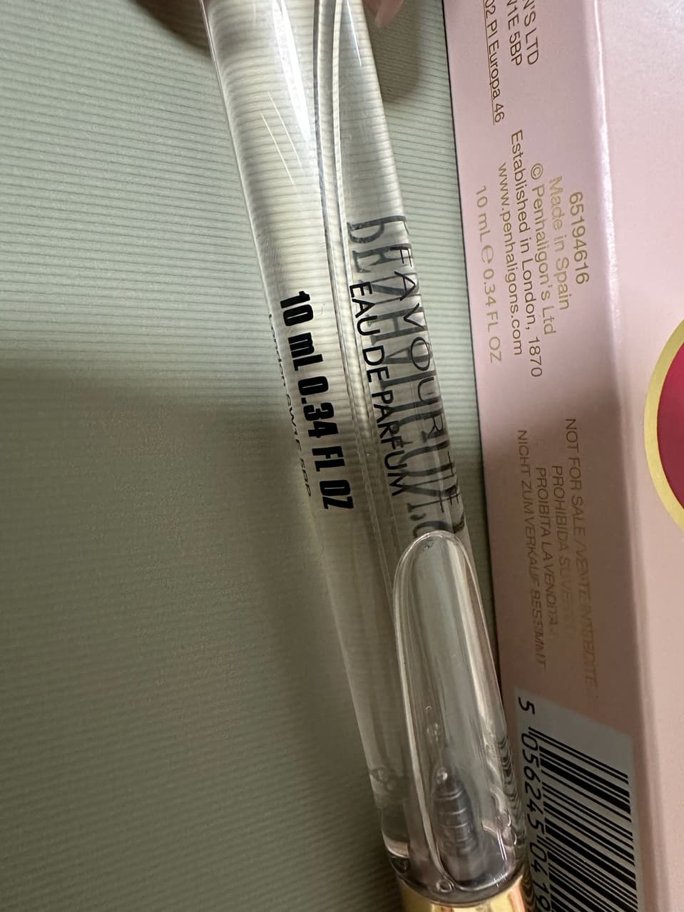 #我要賣 潘海利根 女王的耳語 10ml香水 - 二手交易板 | Dcard