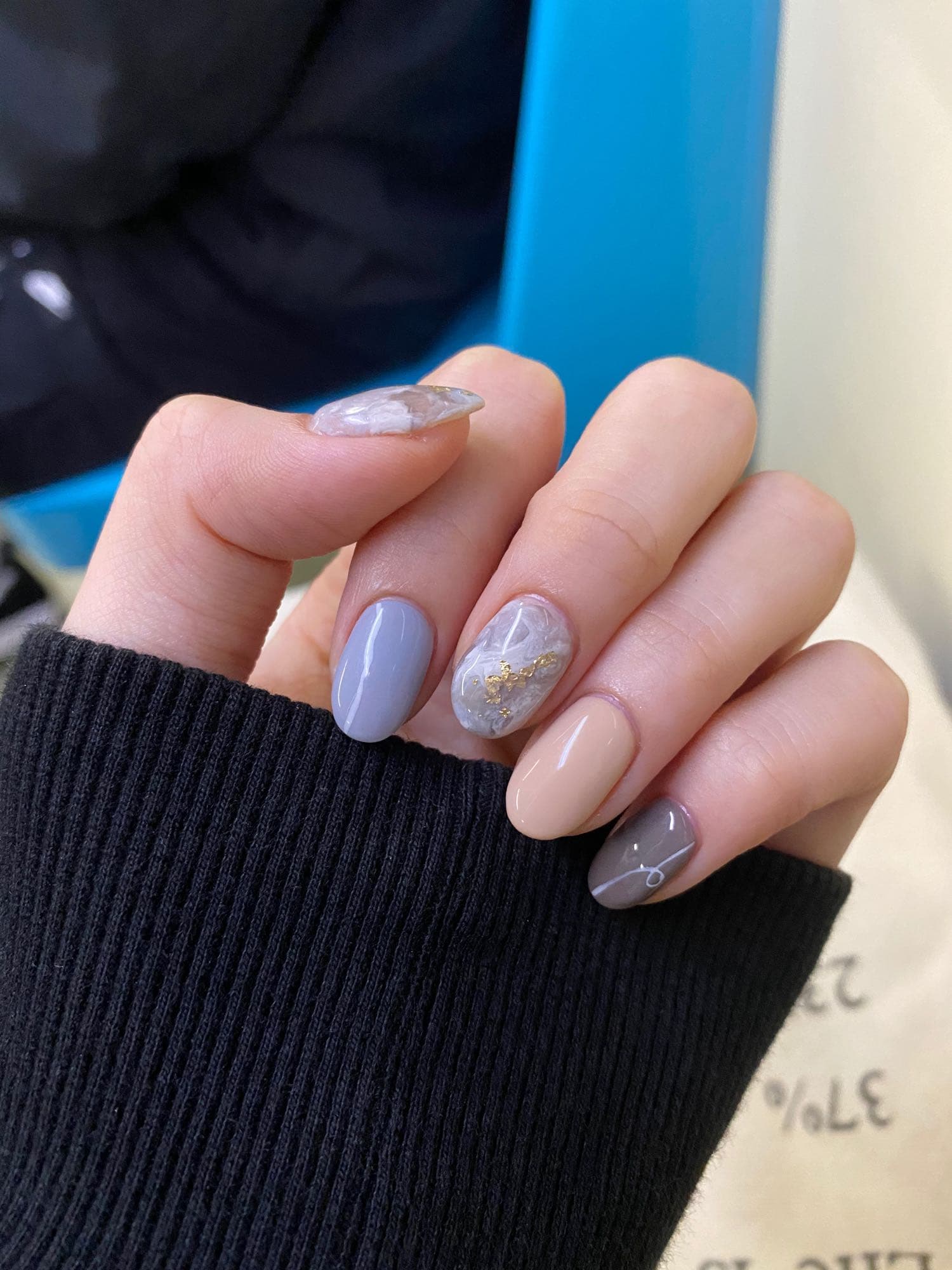 分享 新北美甲 第一次當手模🧚♀️ 美甲板 Dcard