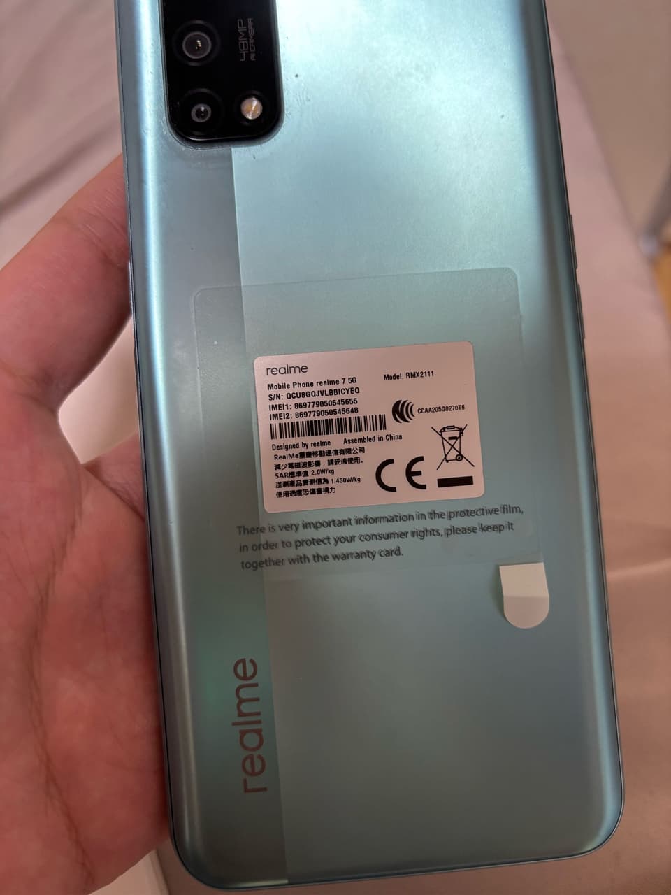 [問題]Realme 7 5G 卡在螢幕補光…. - 3C板 | Dcard