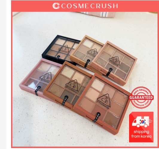 韓國購物節最後一天 51-50 /[3CE] 九色紛呈眼影盤只要500多 /高額999-250 - 伊漾 (@eevee_) | Dcard