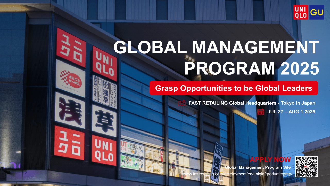 #徵才 2025 UNIQLO & GU Global Management Program 申請倒數3天 🌟 - 工作板 | Dcard