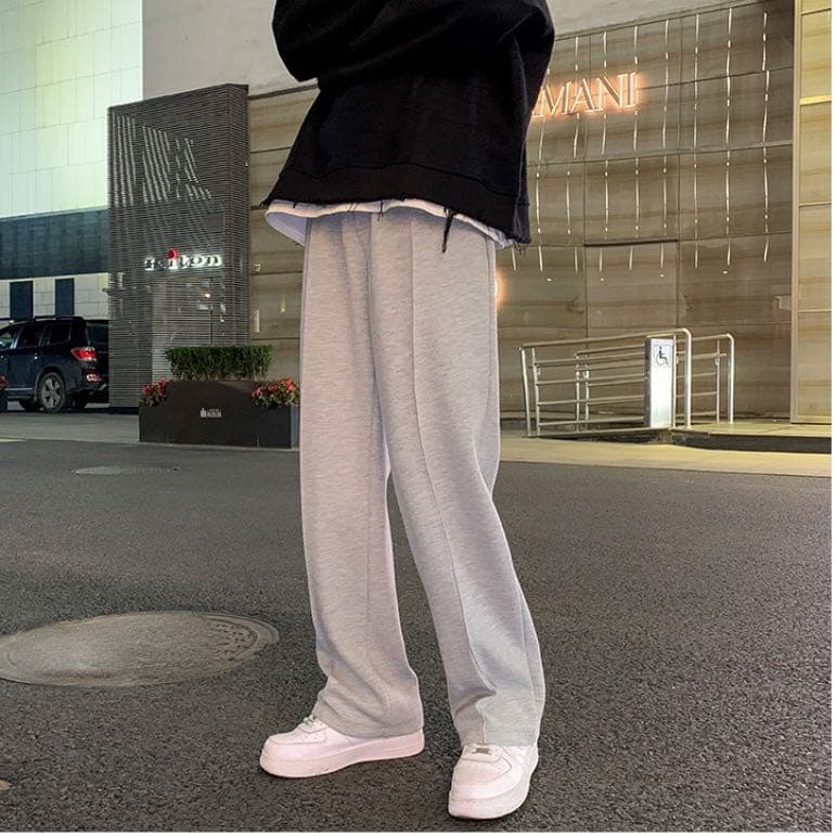 🌟休閒長褲 #Ins墜感褲子 加絨加厚 寬鬆直筒褲，5折熱賣中！ - Gabi☕️ (@coffee__) | Dcard