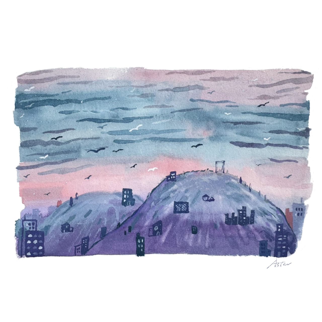 快樂的門 - Aster🛸 (@aster_illus) | Dcard