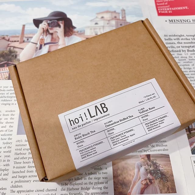 #分享 hoi! LAB 實驗室香氛體驗組開箱 - 香氛板 | Dcard
