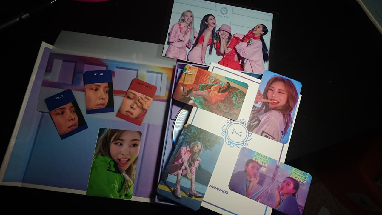 #MAMAMOO White Wind #不專業開箱 - B62 留言 | Dcard