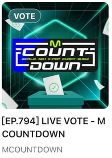 #直播 M countdown直播（順便投票） - IVE板 | Dcard