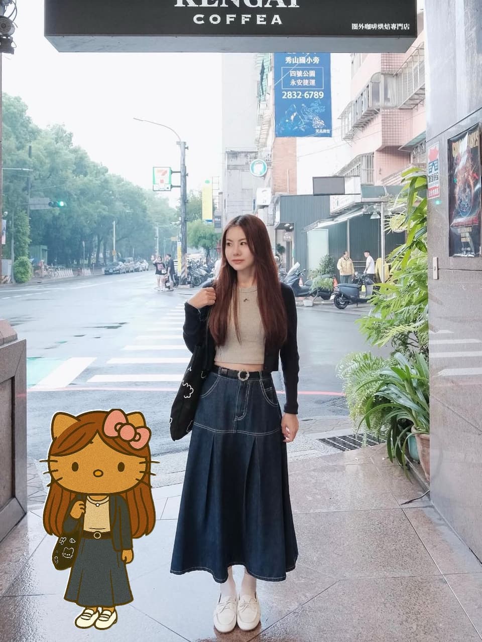 超萌曬黑Hello Kitty😻6套風格穿搭 - 穿搭板 | Dcard