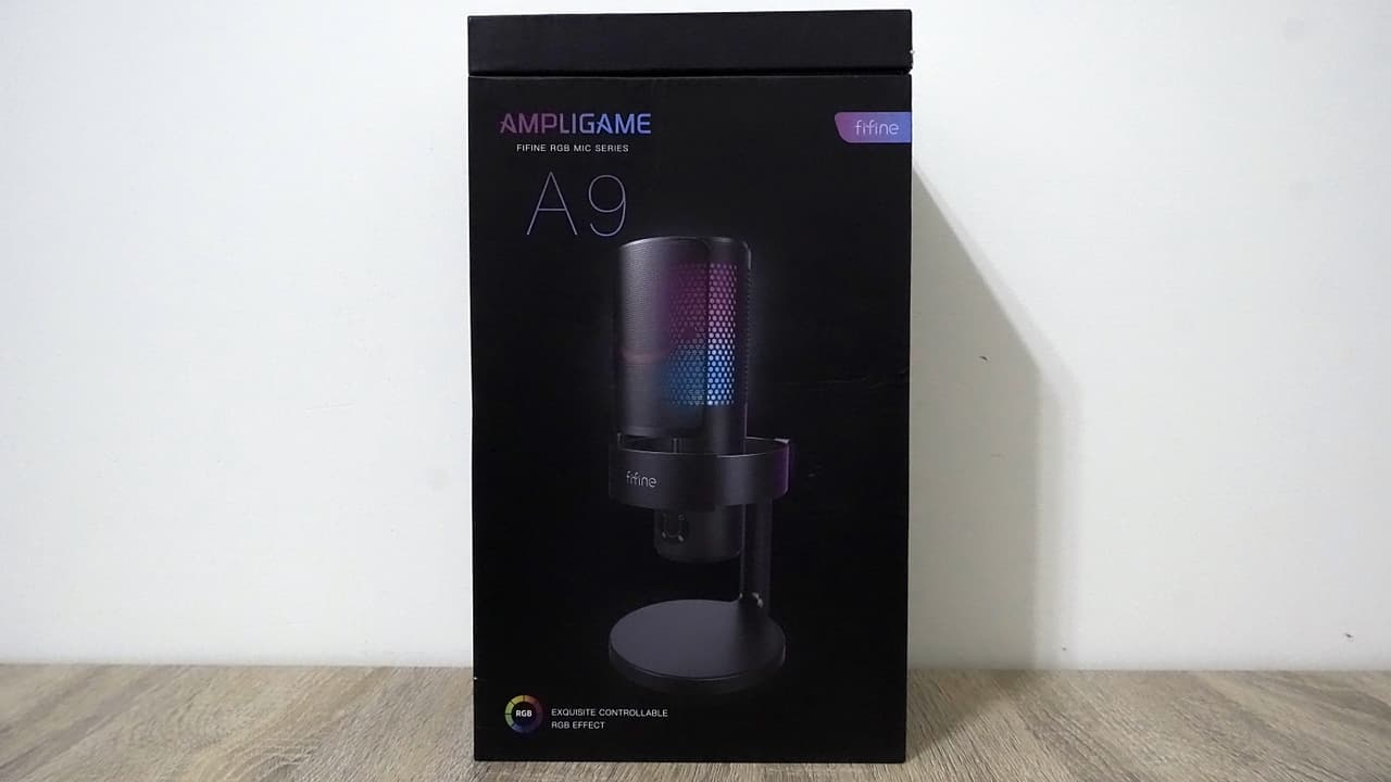 【開箱】實況主好聲音!! FIFINE A9專業級電容式RGB麥克風輕開箱 - 3C板 | Dcard